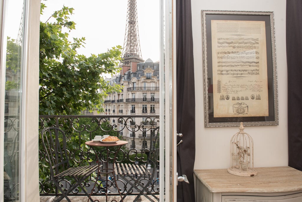 The Beauty of a Parisian Balcony - Paris Perfect