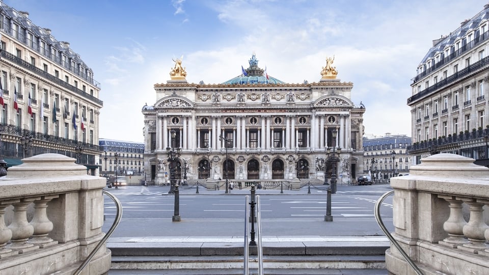 Famous Opera House In Paris